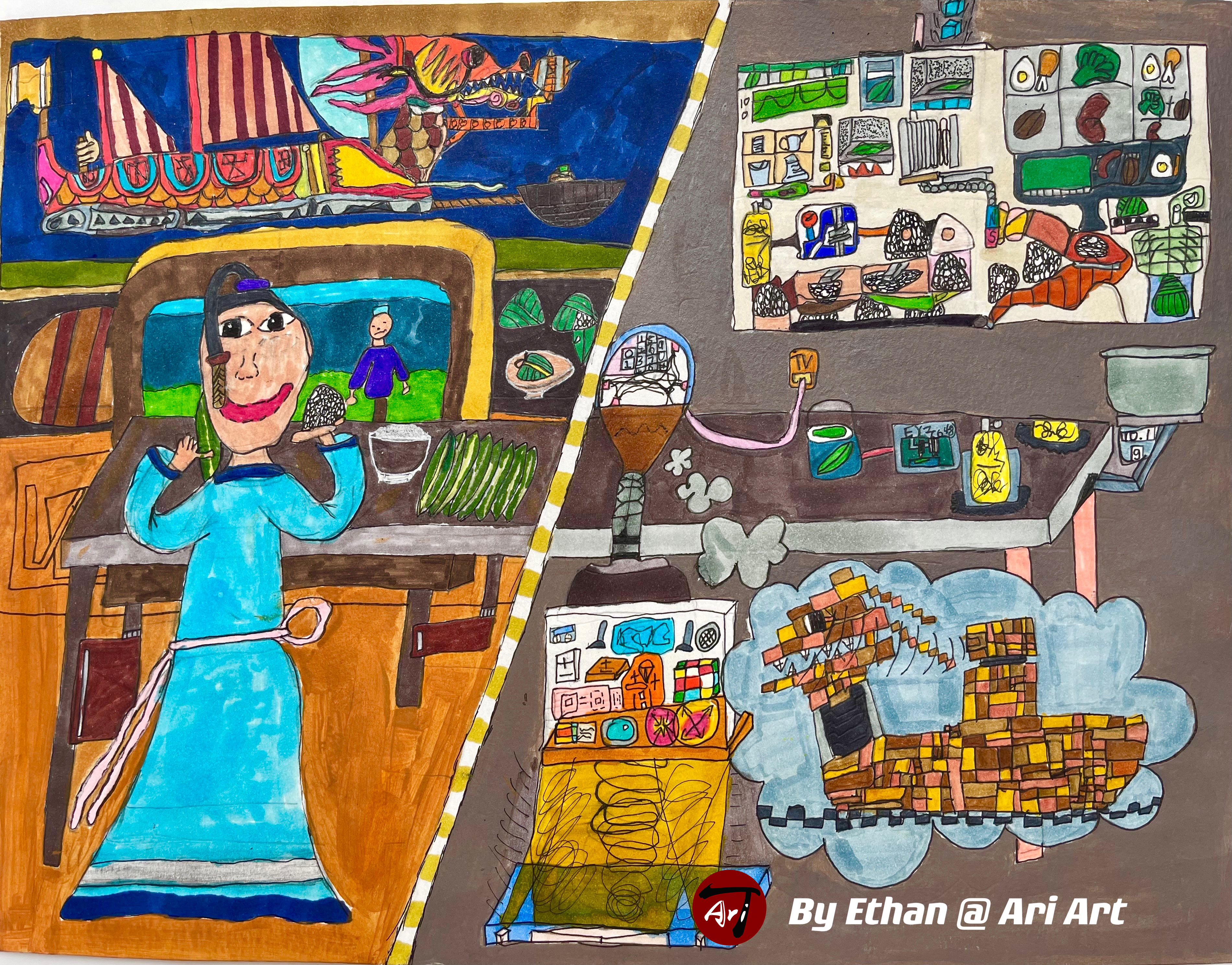 Junior Creative Arts Class | Ari Art